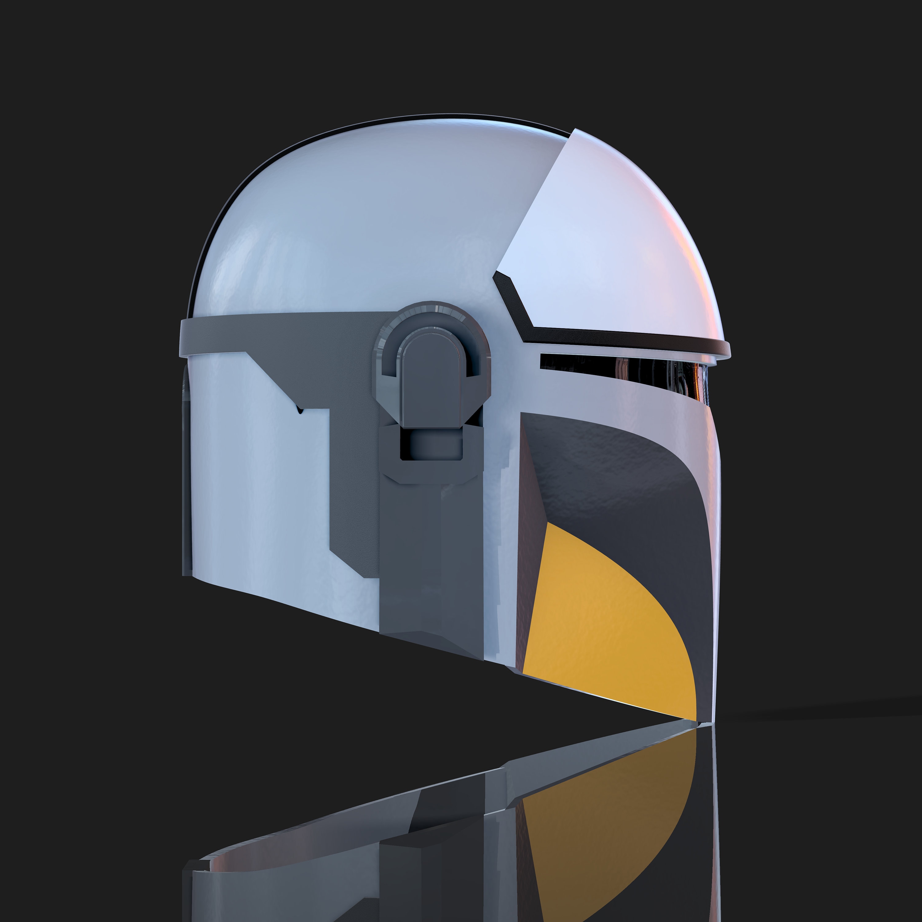 The Pilot - Mandalorian Inspired Helmet - Etsy