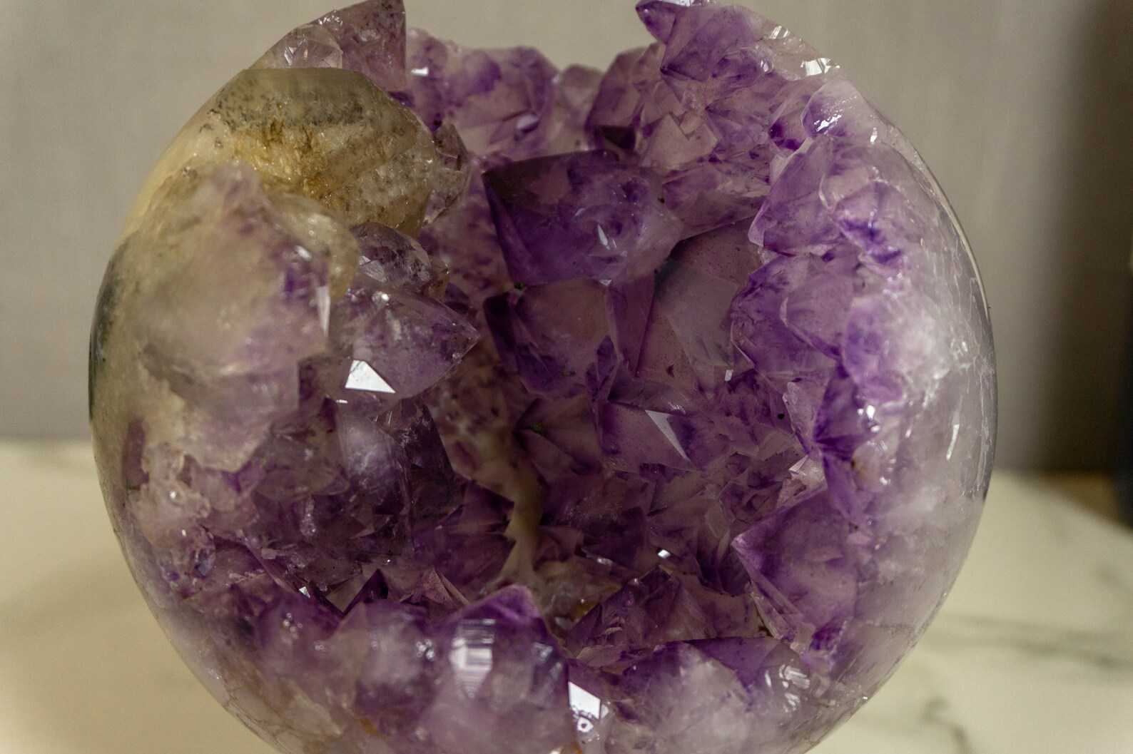 Epic Amethyst Sphere X-large 6 In Deep Purple Amethyst | Etsy