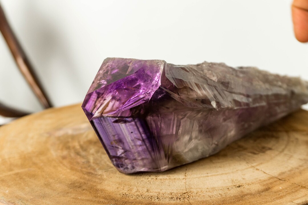 Dragon Tooth Amethyst, Raw and Natural Bahia Amethyst Scepter ...