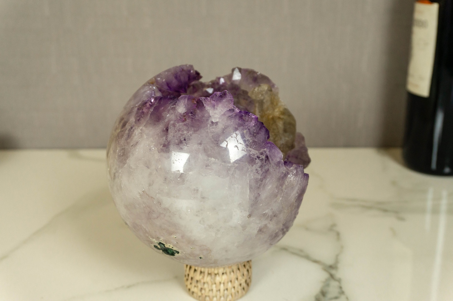 Epic Amethyst Sphere X-large 6 In Deep Purple Amethyst | Etsy