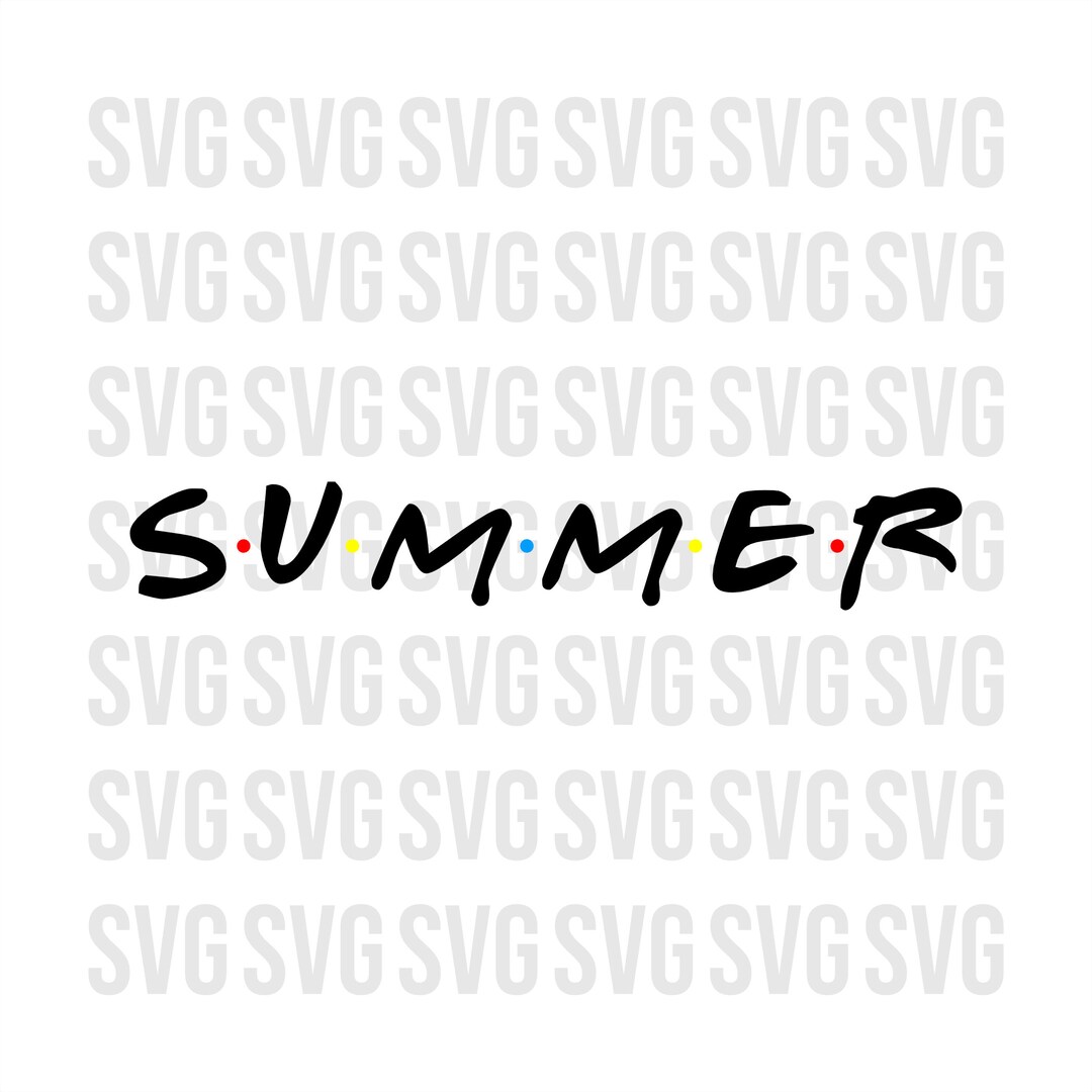 Summer Friends Font Svg, Summer Svg, Summber Break Svg, We Are on a ...