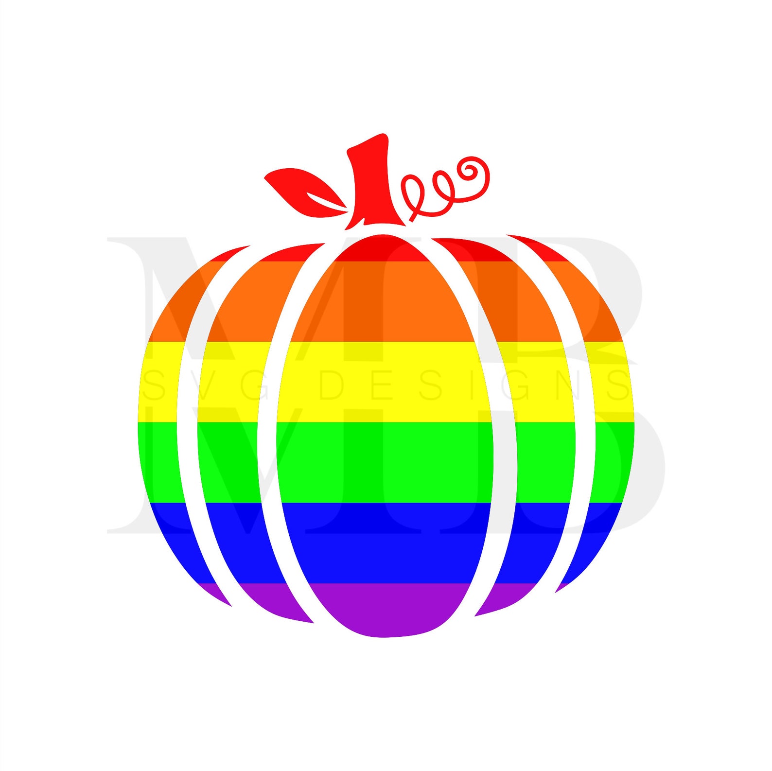 Pride Pumpkin SVG Love and Pride Svg Love and Pride Rainbow - Etsy