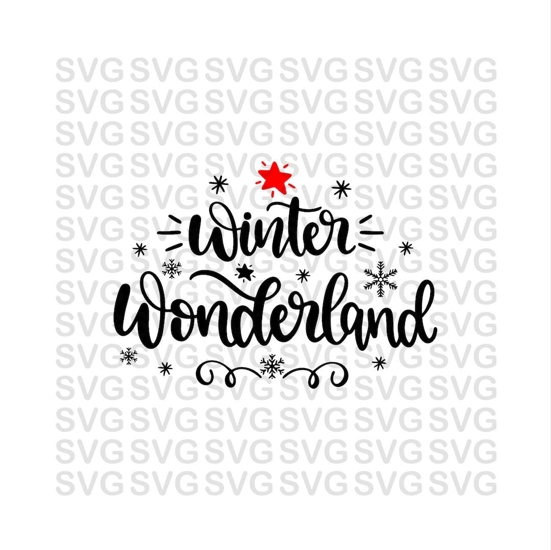 Winter Wonderland Svg, Png, Winter Svg, Christmas Svg, Cute Winter Svg ...
