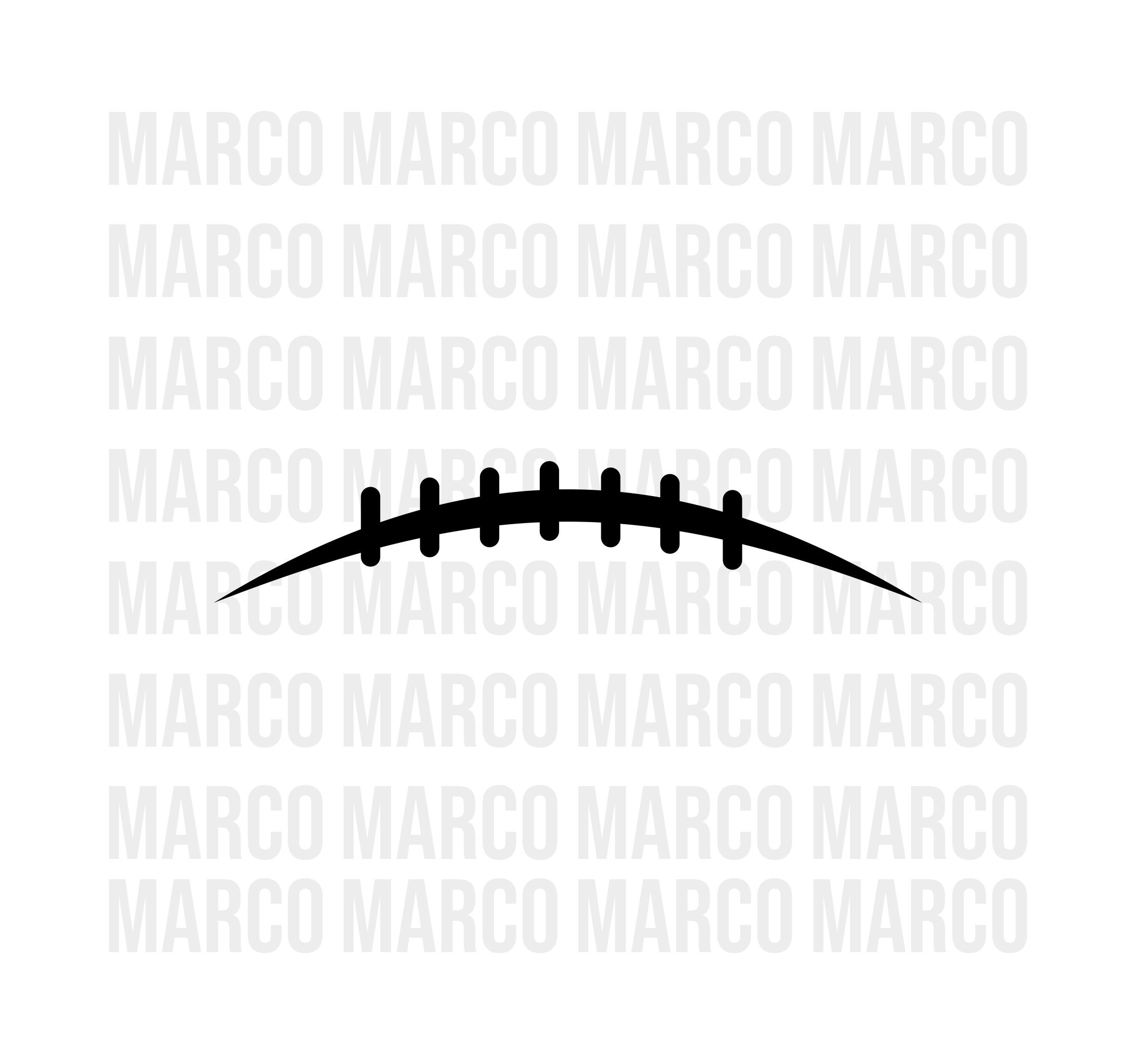 Football Laces SVG American Football Svg Custom Svg Laces | Etsy