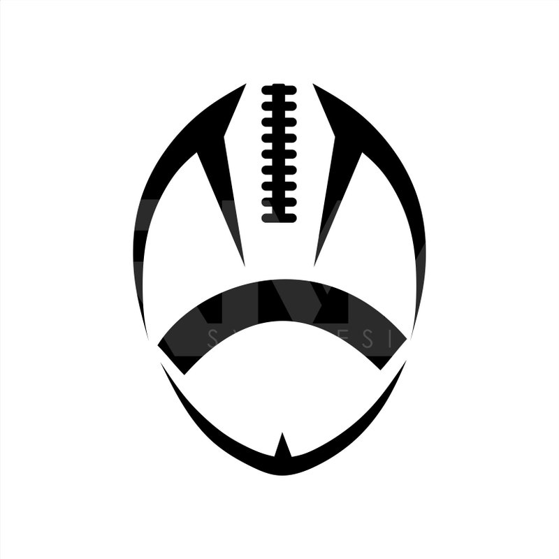 Football Outline Svg - Etsy