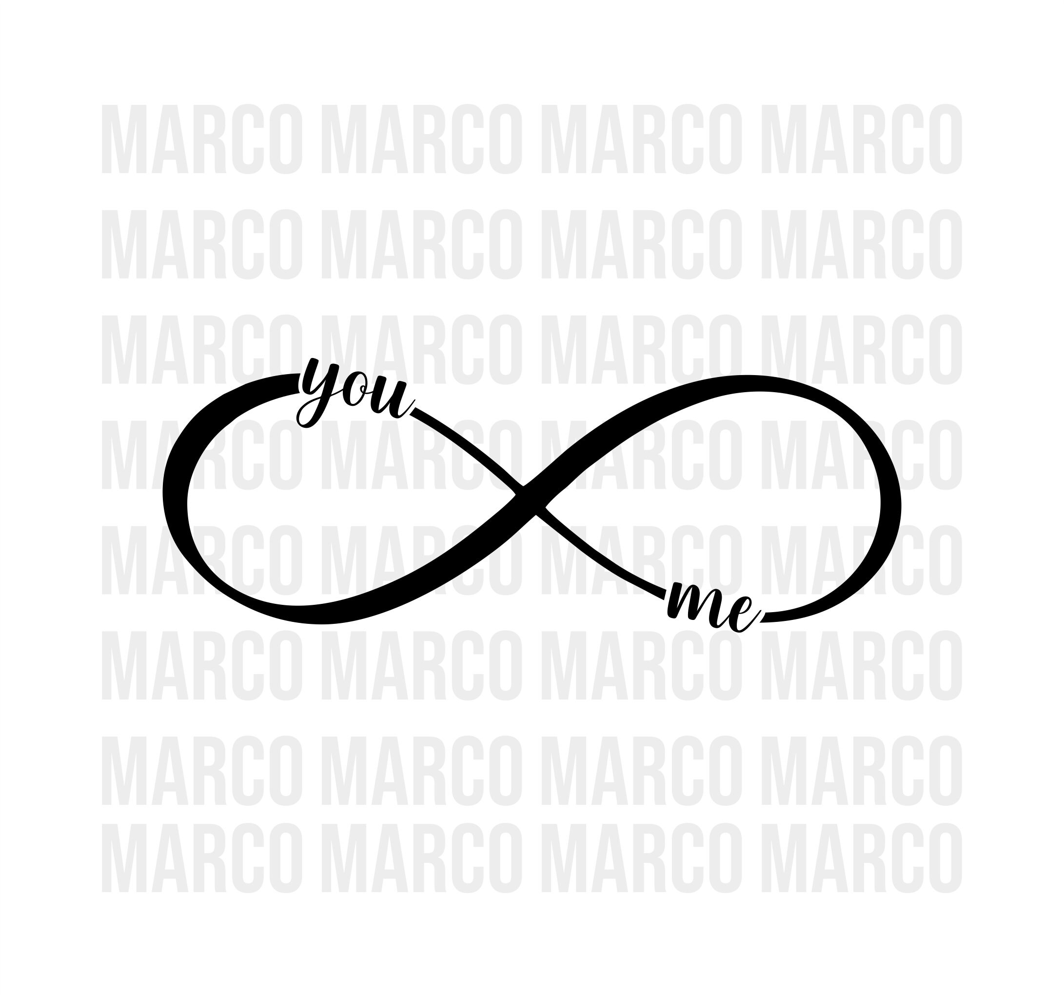 You & Me Infinity Svg Infinity Symbol Svg Love Svg Together - Etsy Canada
