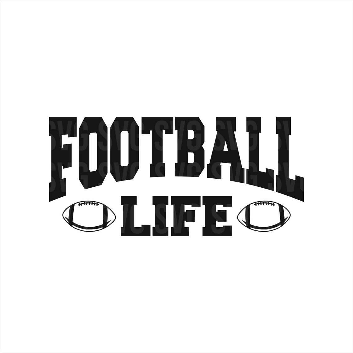 Football Life Svg Football Svg Football Mom Svg Football - Etsy