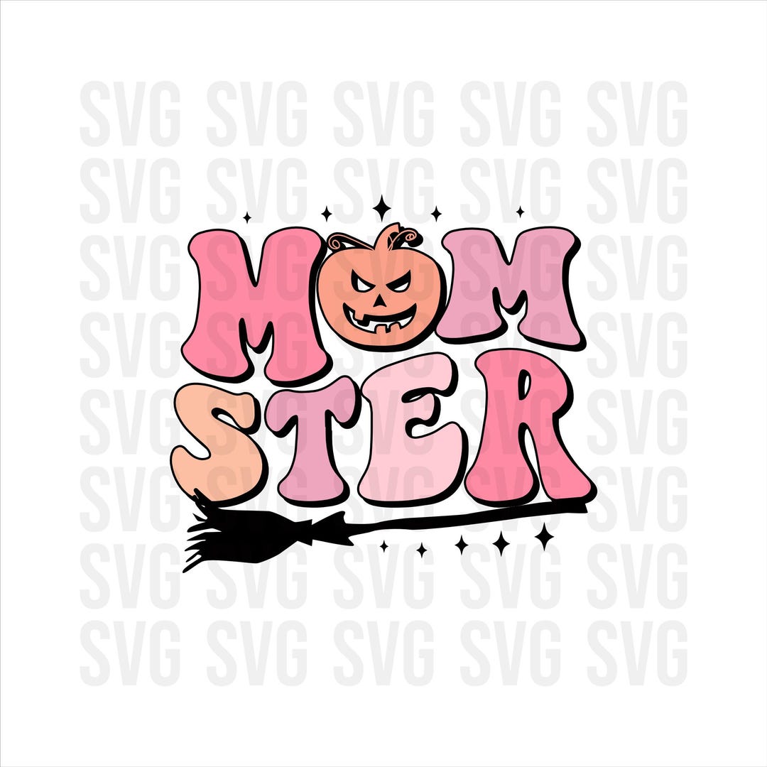 Momster Svg, Cute Momster Svg, Halloween Svg, Pumpkin Svg, Fall Svg ...