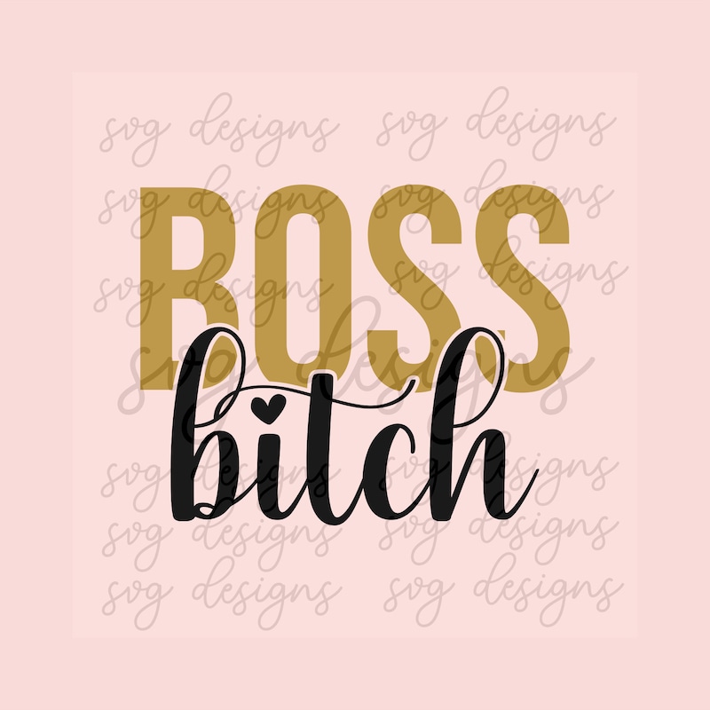 Boss Bitch - Etsy