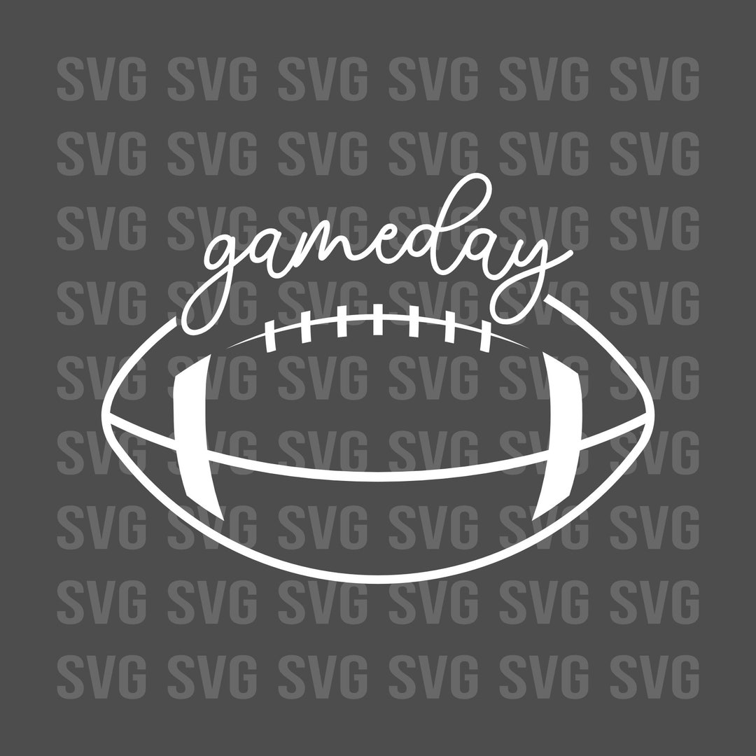 Game Day Svg, Game Day Football Svg, Football Svg, Football Season Svg ...