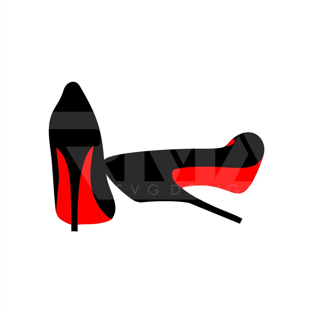 Red Bottom Heels 2 SVG, Heels SVG, Women Svg, Sexy Heels Svg, Custom ...