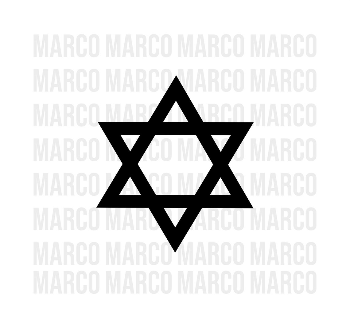 Star of David SVG, Hanukkah SVG, Jewish Star SVG Png, Dxf, Hanukkah ...