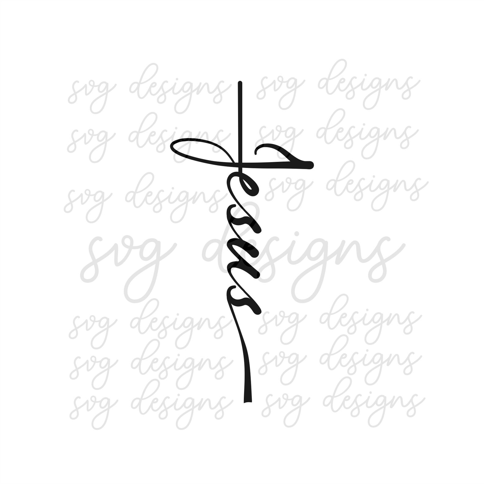 Christian SVG, Jesus Cross SVG, Faith Svg, Church Clipart, Religious ...