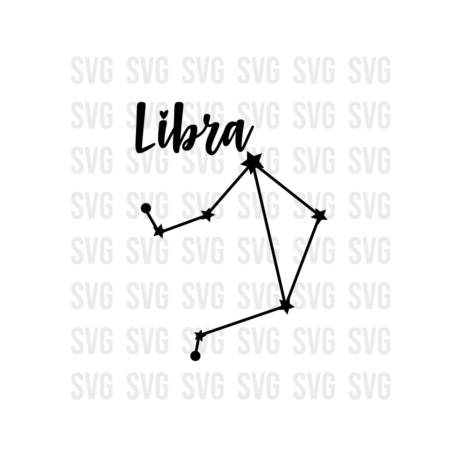 Libra Zodiac Sign Svg Libra Svg Poster Making Svg October - Etsy