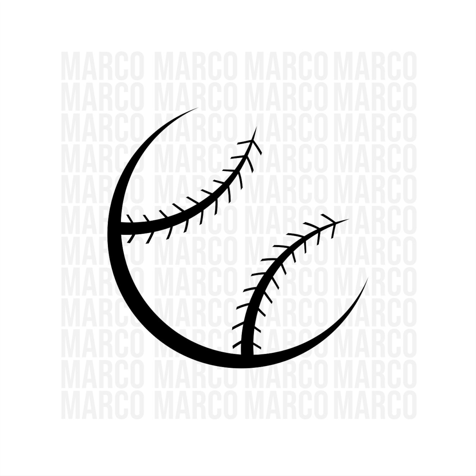Baseball Svg,baseball Skeleton SVG Cut Files,baseball Monogram for ...