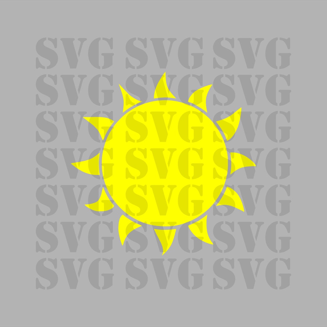 Sun Svg Cute Sun Svg Summer Svg Custom Sun Svg Yellow Sun - Etsy México