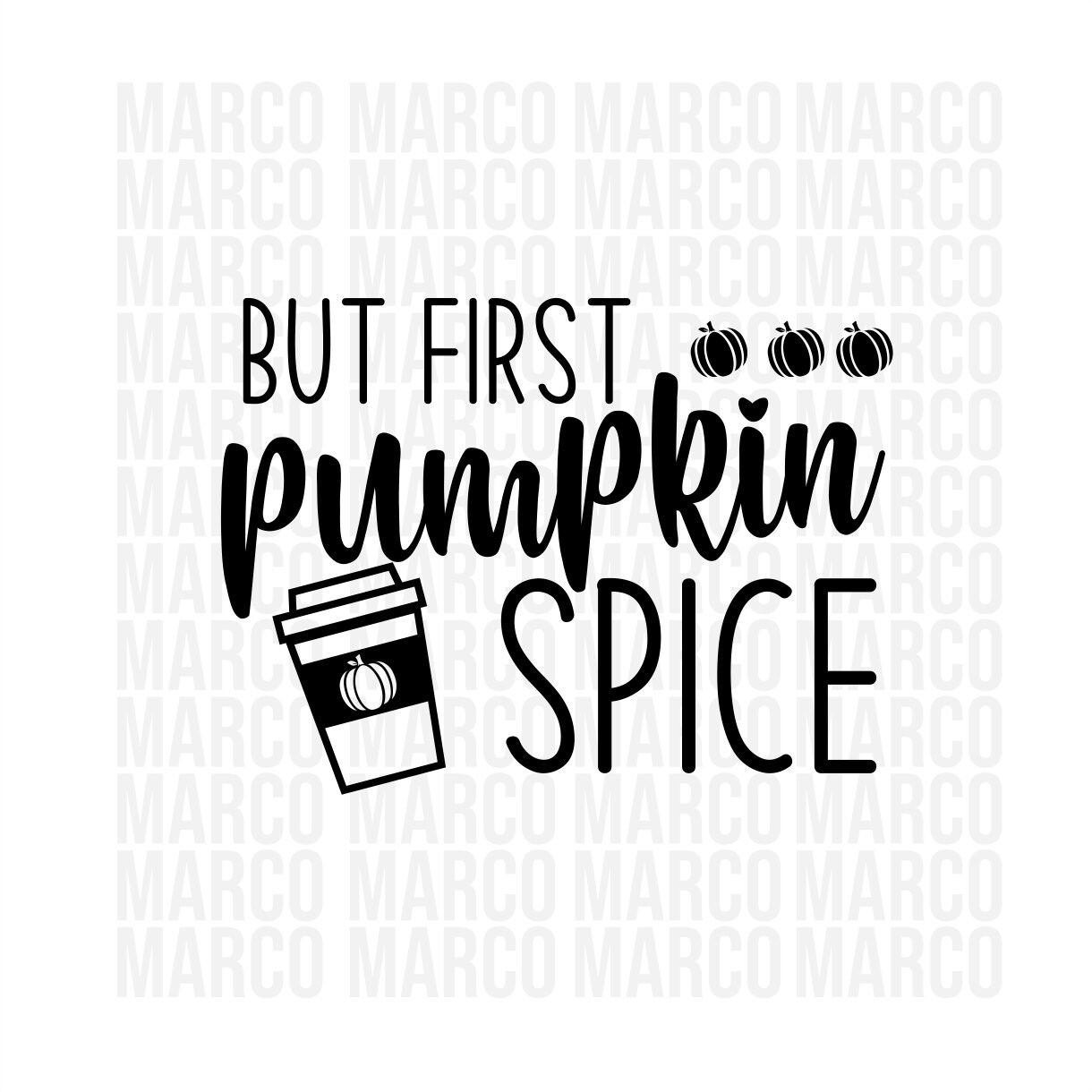 Cute Pumpkin Spice Fall - Etsy