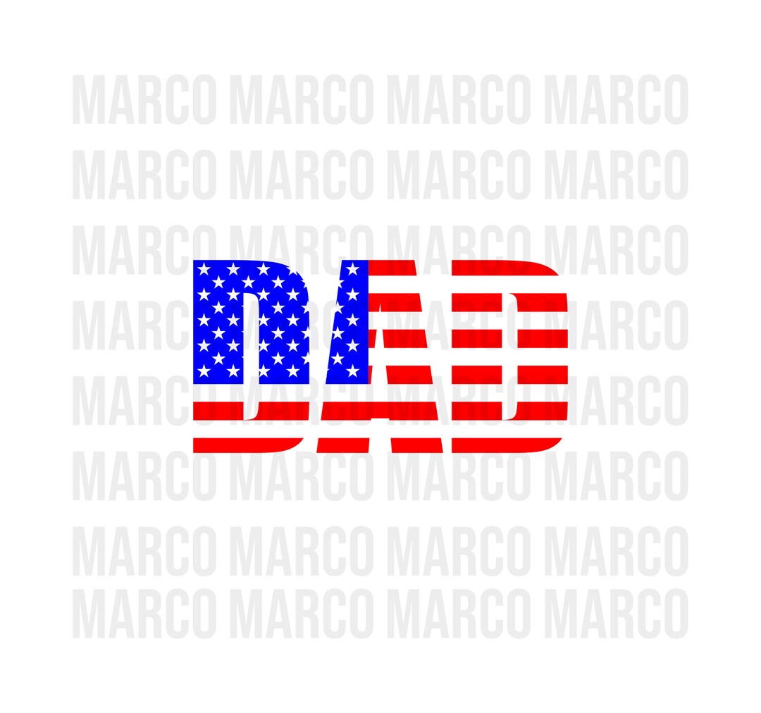 USA Dad Svg, American Flag Svg, America Svg, Dad Gift Ideas Svg ...