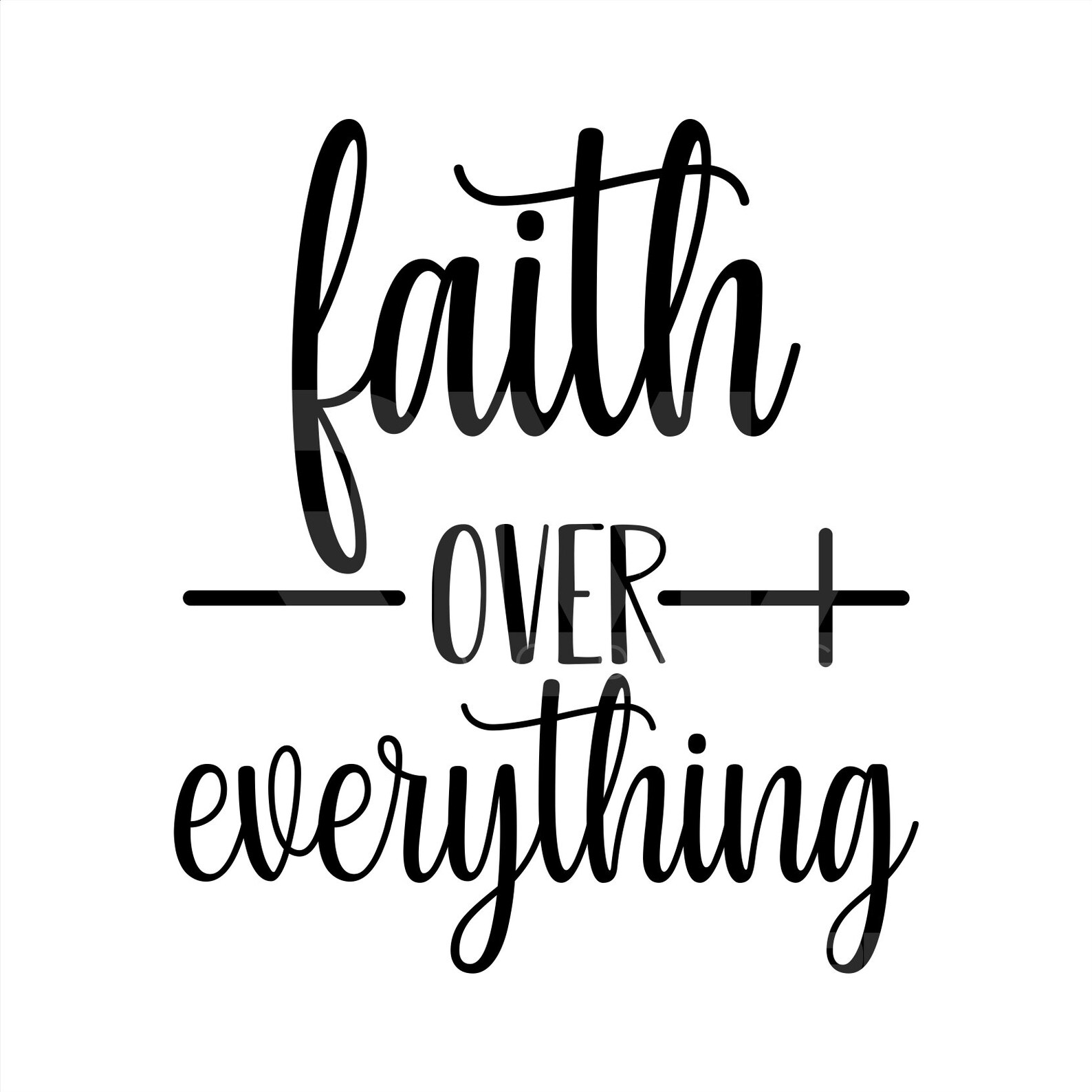 Faith Over Everything SVG Faith Svg Jesus SVG Religious - Etsy