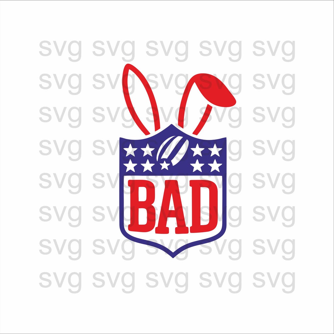 Bad Svg, Football Svg, Super Bowl Svg, Png, Bad Bunny Svg, Funny Svg ...