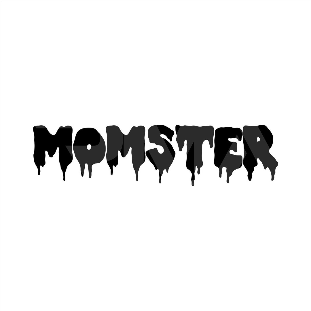 Momster SVG File, Halloween Shirt Svg, Cut File for Cricut or ...