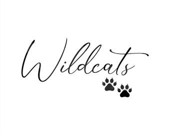 Wildcats Swim Team Svg Swim SVG Swim Design Aquatic Sports - Etsy