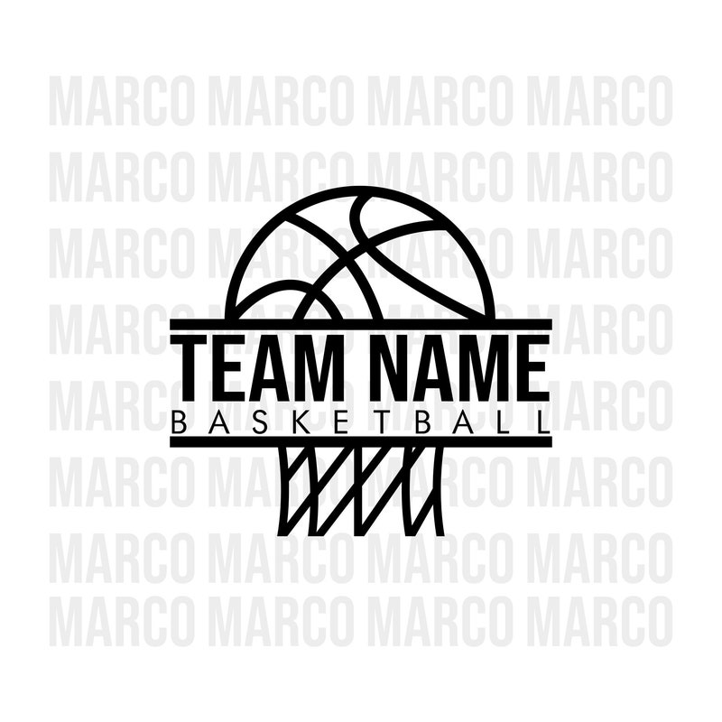 Split Basketball Svg - Etsy