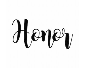 Honor and Respect - Etsy