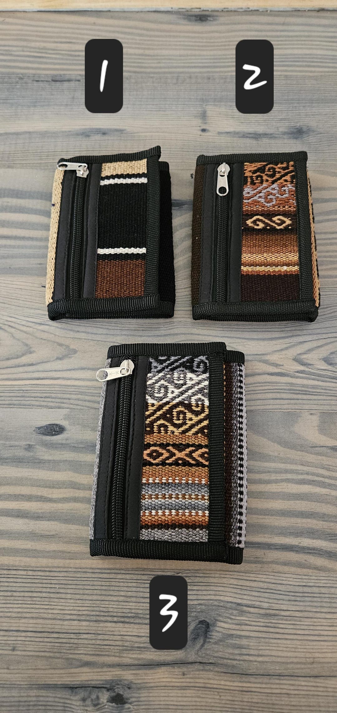 Handmade Bolivian Aguayo Tri-fold, Wallet, Indigenous Hancrafted Art - Etsy