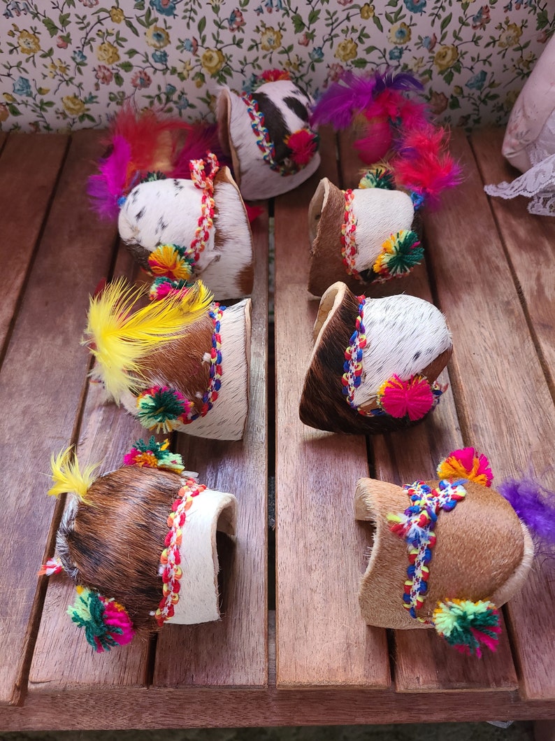Tinku Dance, Mini Cowhide "montera" Helmet - Etsy