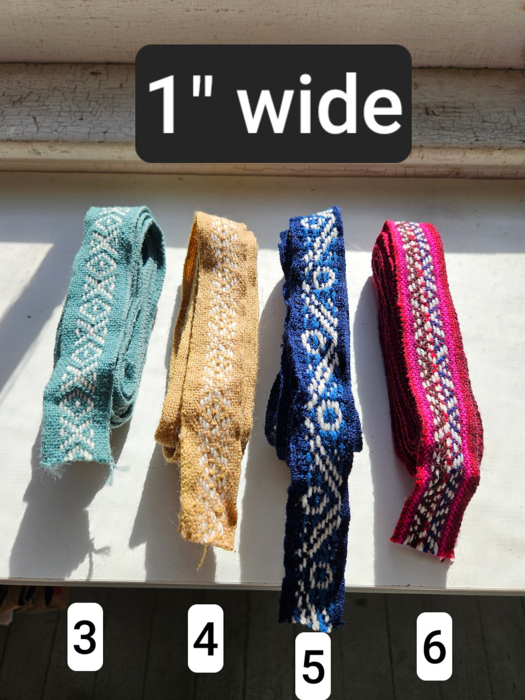 Multicolored Despacho Ties/andean Shaman's Tool/woven Mesa Ties ...