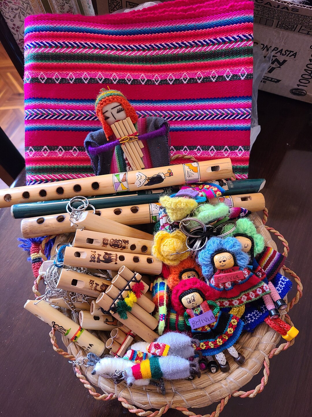 Bolivian Handcrafted Keychains/bag Tag/backpack Charm - Etsy