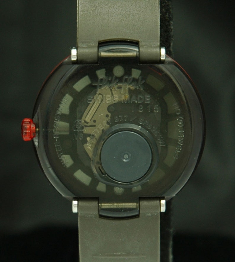 Flick Flak X SWATCH Get It in Red WATCH FCSP015 New Battery - Etsy