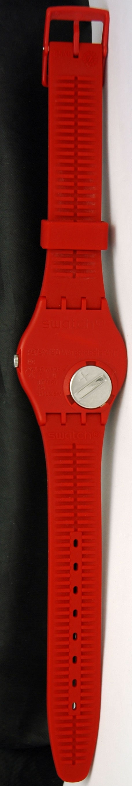 SWATCH WATCH LAZERED Red New Battery 34mm Unisex Wristwatch - Etsy
