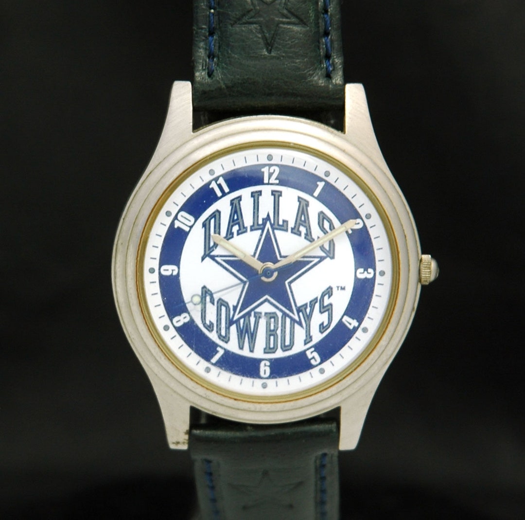 1993 DALLAS Cowboys Mens FOSSIL WATCH 37mm Nfl Football Wristwatch ...