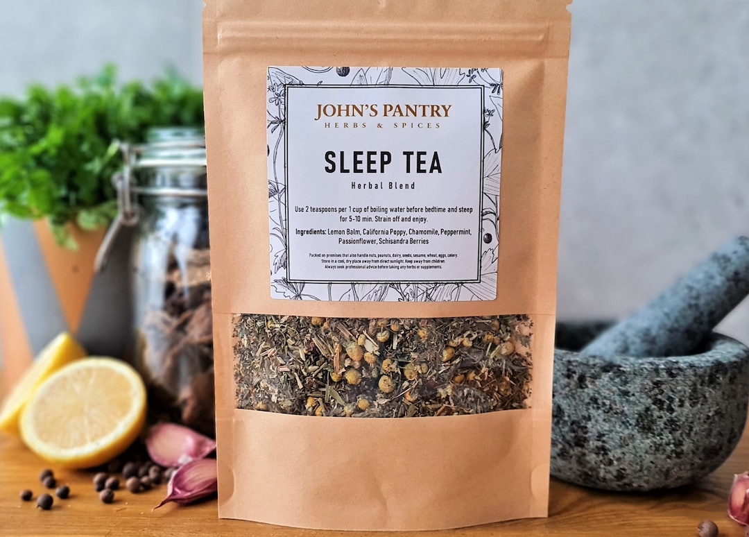 Sleep Tea Herbal Blend | Insomnia | Broken Sleep | Sleepy Time | FREE P ...