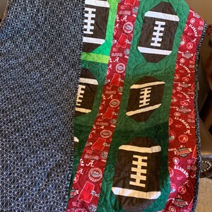 ROLL TIDE! Alabama Football Quilt - Etsy
