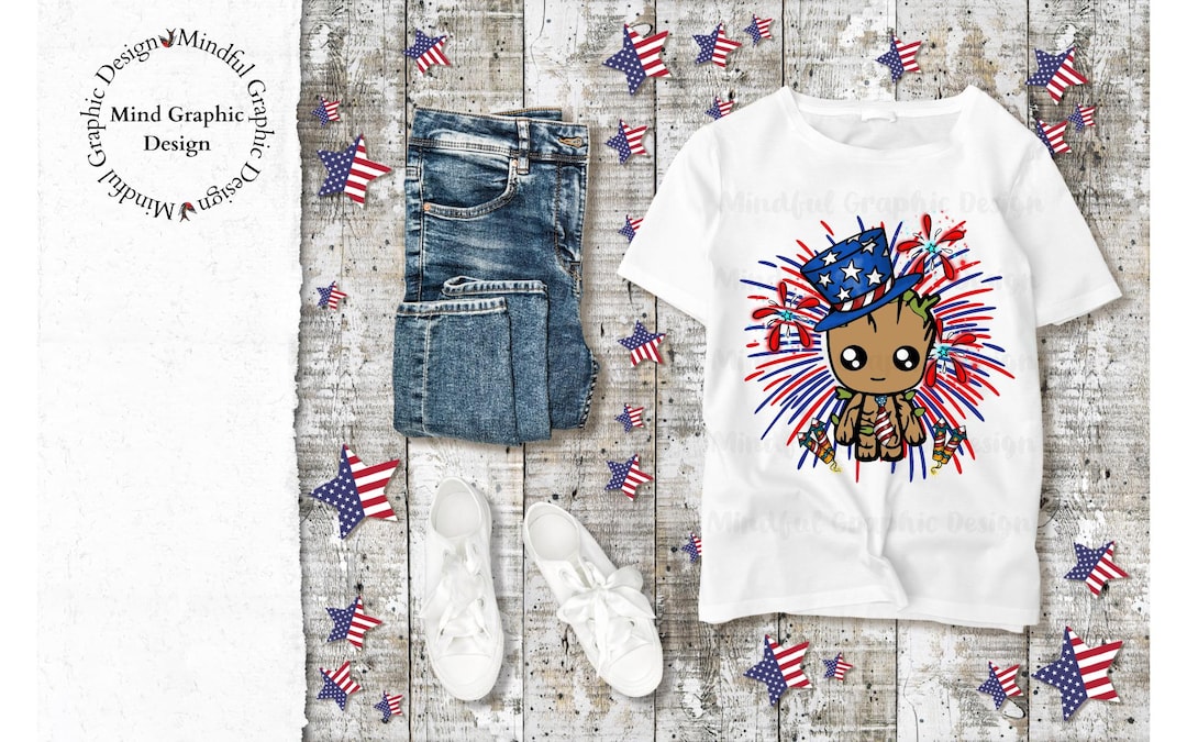 Baby Groot , Character, 4th of July, Waterslide, Tumbler, Clipart ...