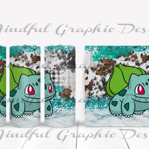 Pokemon, Character, Sublimation Tumbler Bundle, Straight, Tumbler ...