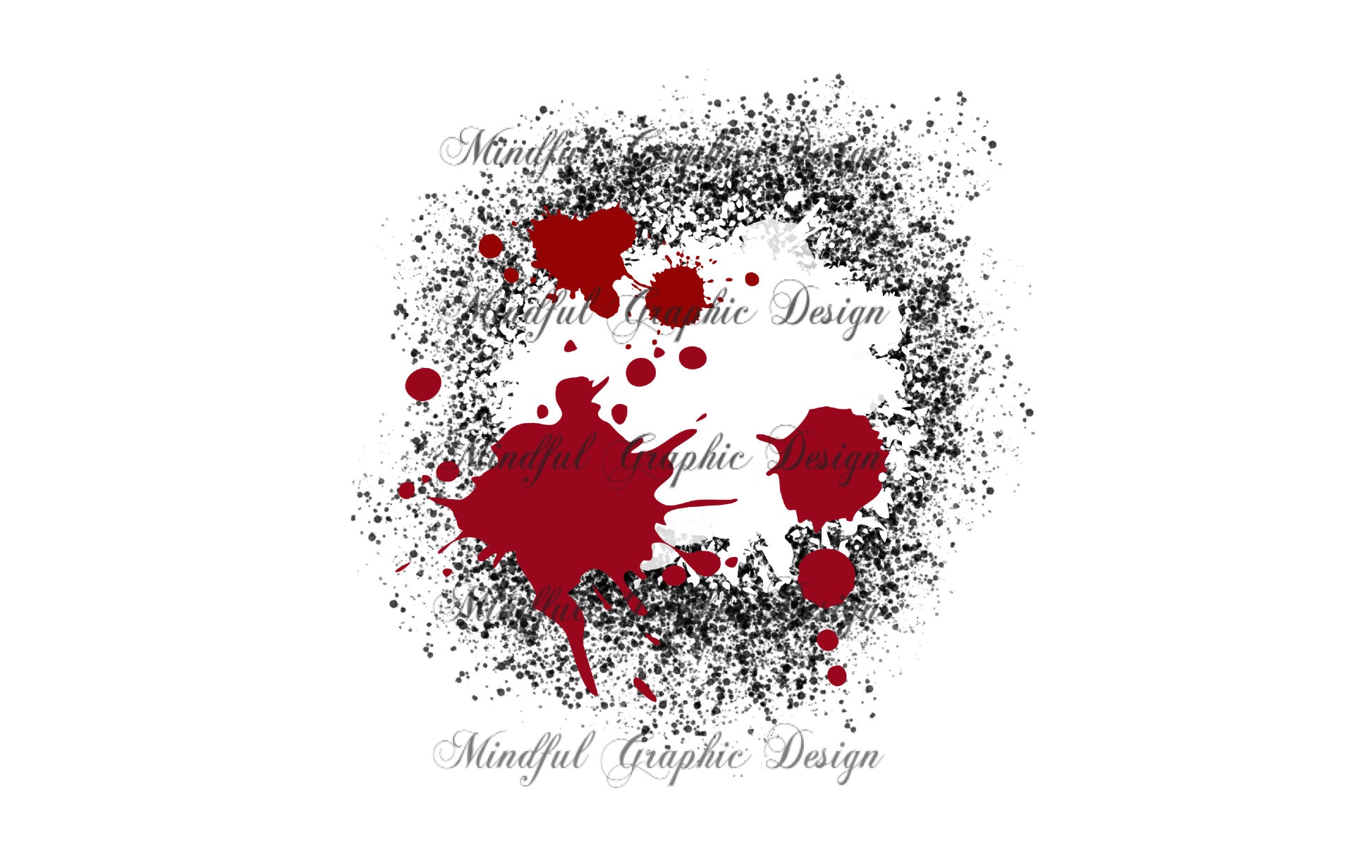 Anime Blood Splatter