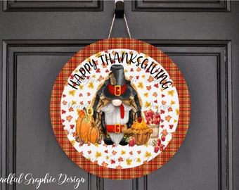Thanksgiving Round Sign Png - Etsy