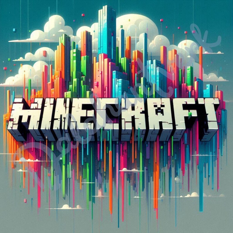 41 Minecraft PNG Bundle, Cricut,, Printable T-shirt Sublimation, Games ...