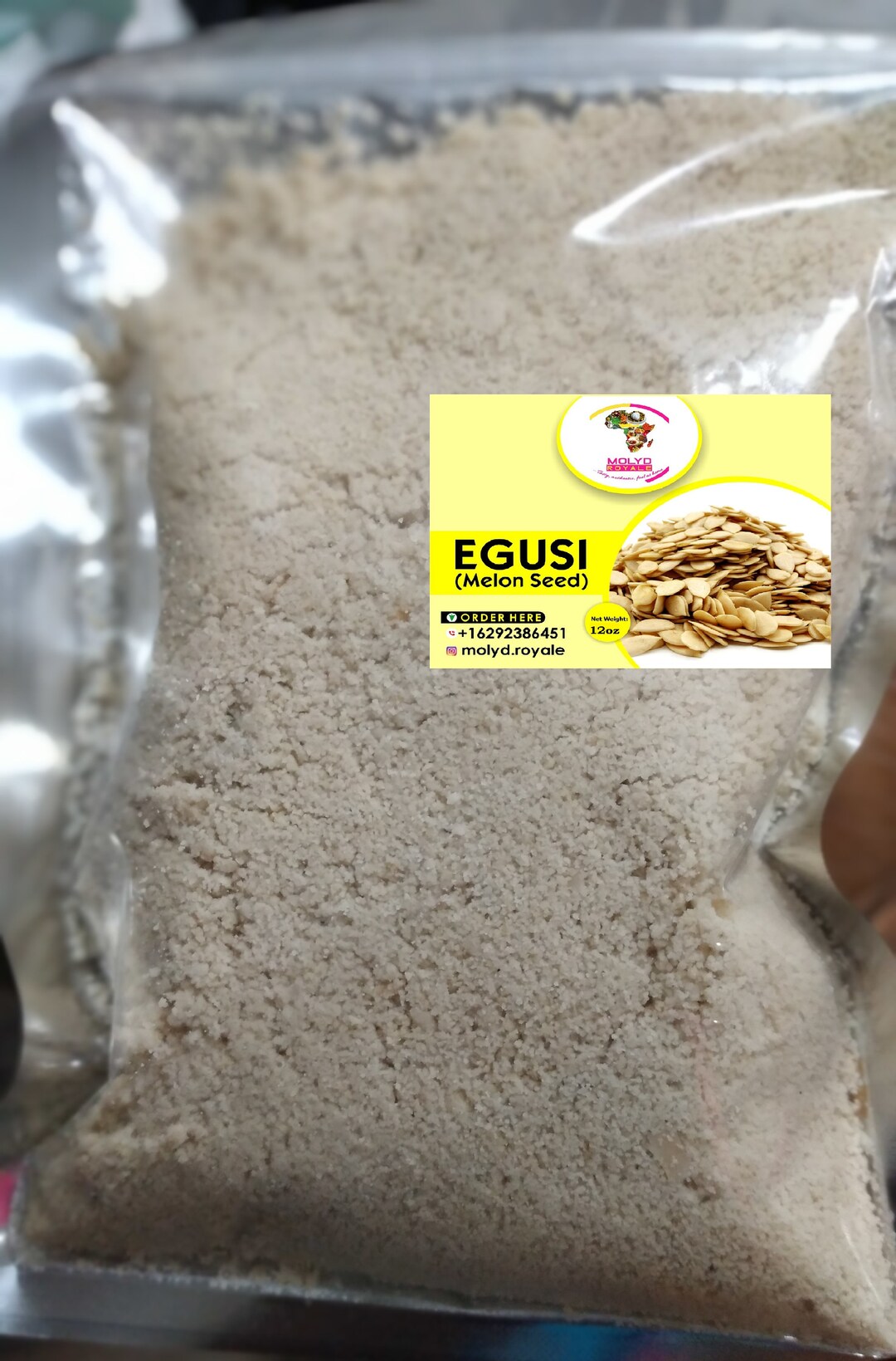 Nigerian Egusi Grinded Melon Seed - Etsy.de
