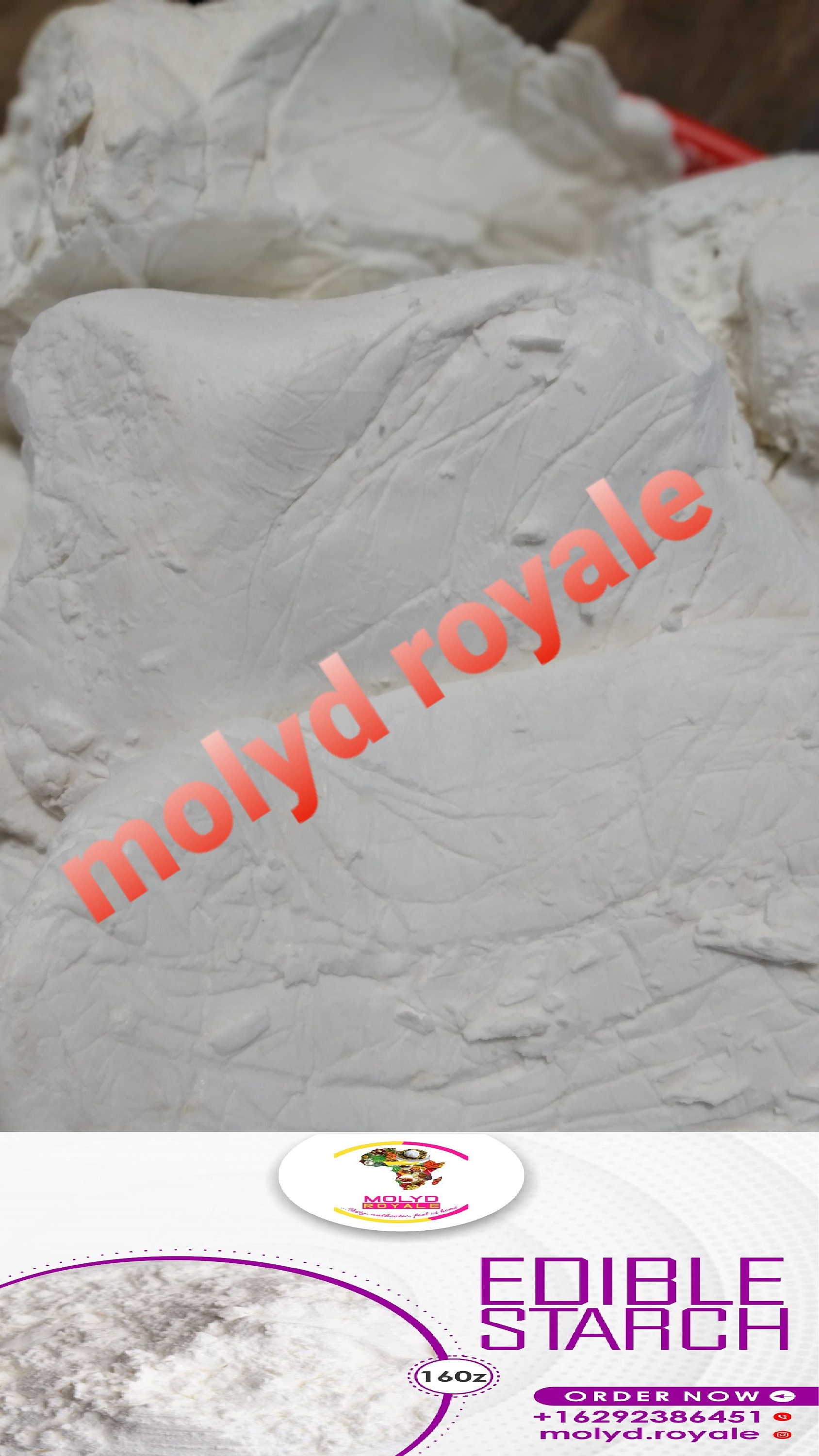 Original Natural Nigerian Edible Starch - Etsy