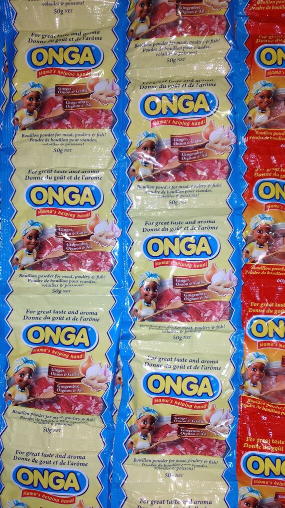 Nigerian Onga Seasoning Powder ginger Onion & Garlic Flavour - Etsy