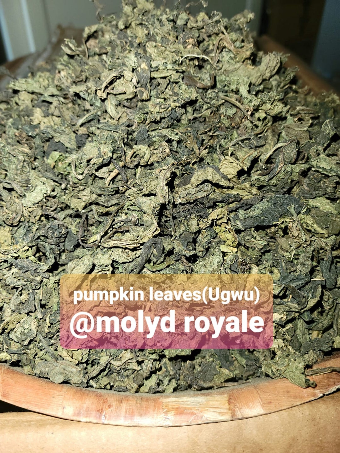 Dry Ugwu Leaf/dry Pumpkin Leaf - Etsy