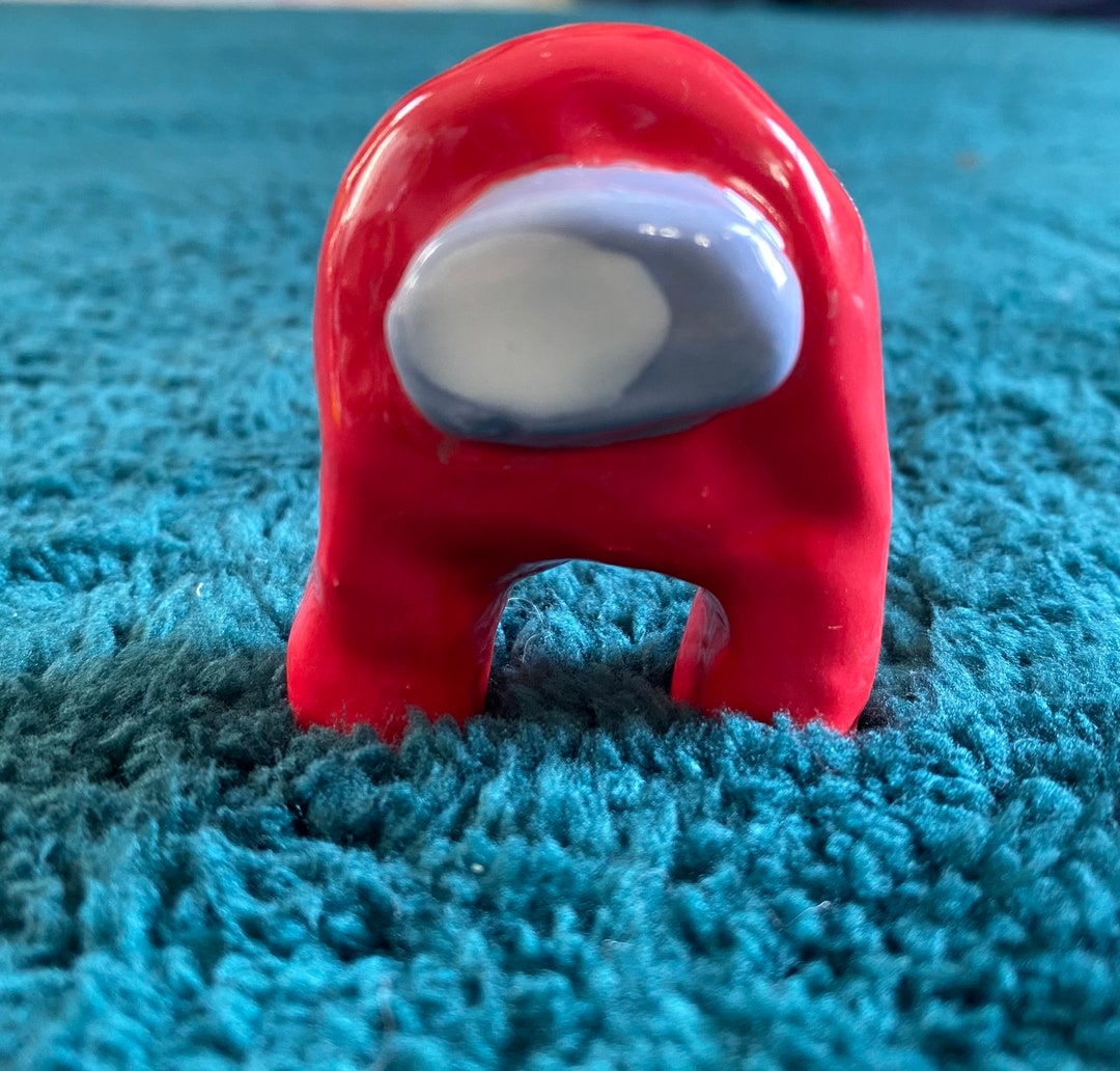 Ceramic Among Us Figurine - Etsy