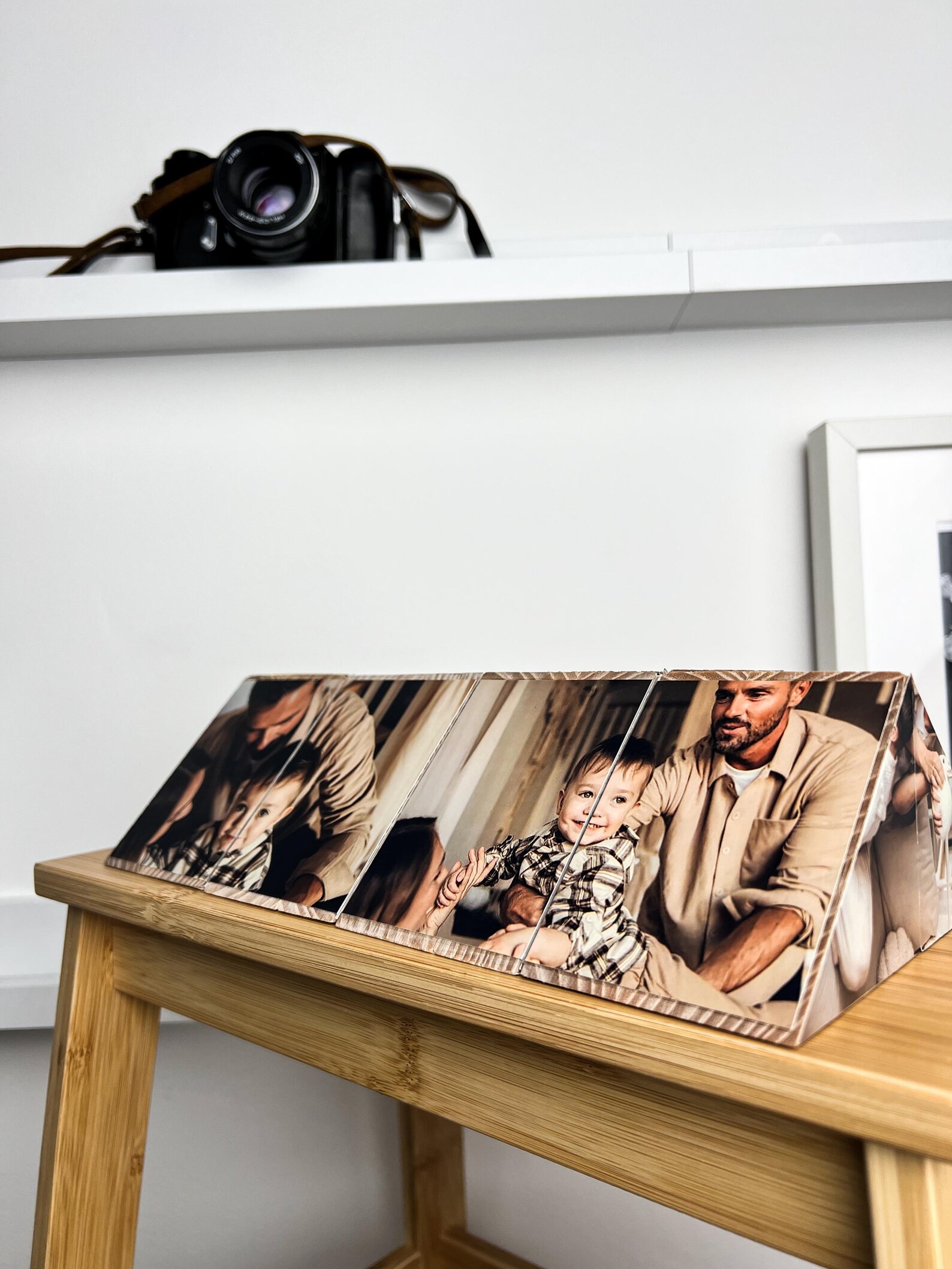 Custom Photo Cube With AR Video Effect, Personalized Folding Memory Box ...