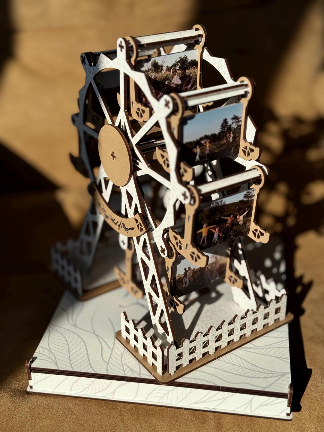 Custom Photo Ferris Wheel Decoration With 8 or 16 Photos, Personalized ...