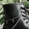 Crystal Boot Chain Punk Quartz Gothic Charm Shoe Accessories - Etsy